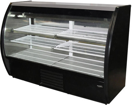 Fogel MIRAGE-4-DC-HC-B Refrigerated Deli Display Case