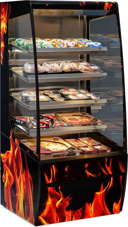Federal Industries VHSS2478C Open Heated Display Case