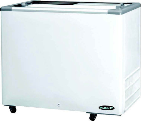 Kool-It KCF-11F Flat Glass Top Display Freezer