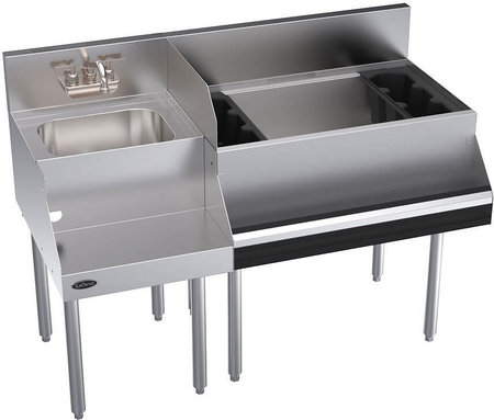 Krowne KR24-W48R-10 48" x 24" Royal Series Cocktail Station