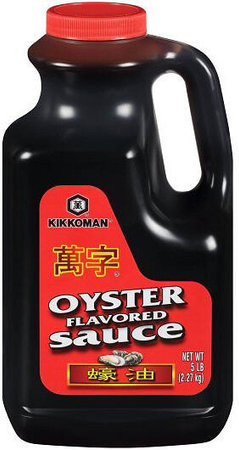 Kikkoman 01538 Red Oyster Flavored Sauce, 5 Lbs