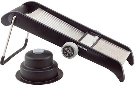 Winco MDL-4P, Mandoline Slicer w/ Built-In Blades